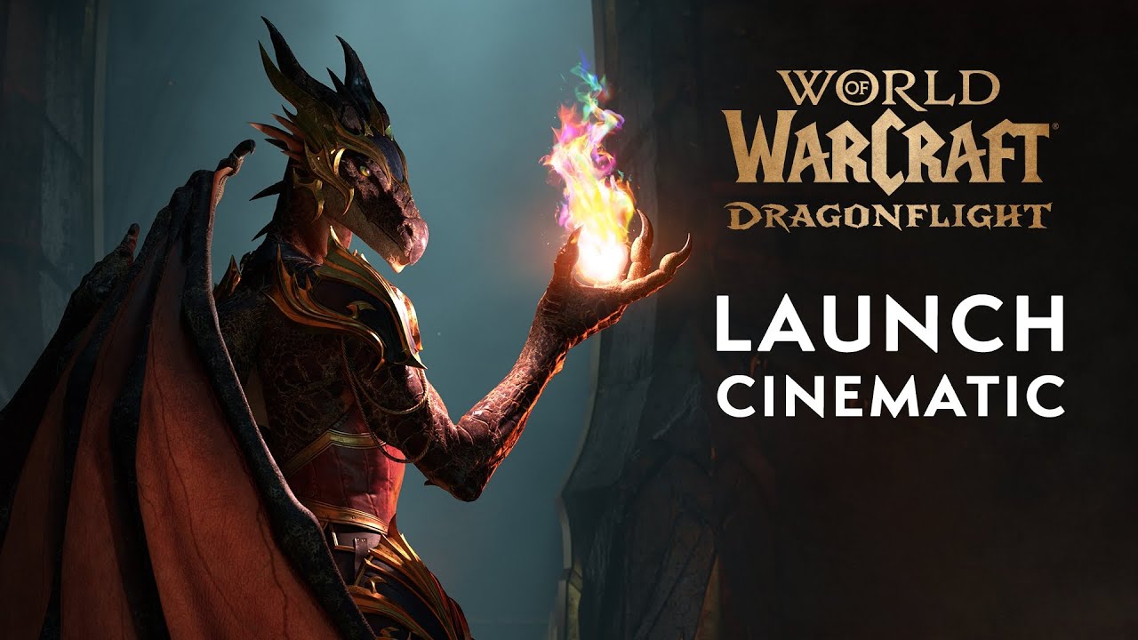 WORLD OF WARCRAFT: Dragonflight Launch Cinematic "Take to the Skies ...